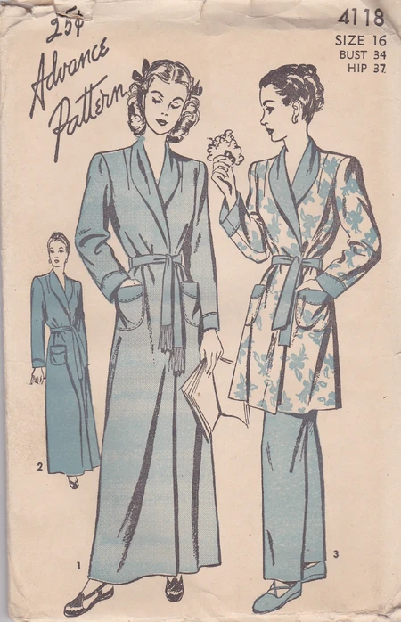 Advance 4118 | Vintage Sewing Patterns | Fandom