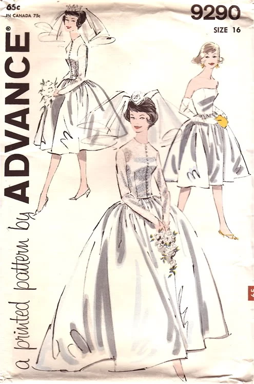 Advance 9290 | Vintage Sewing Patterns | Fandom