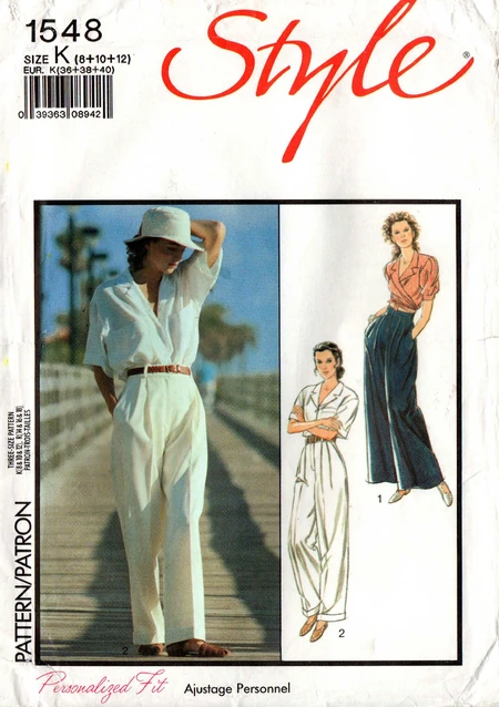 Style 1548 | Vintage Sewing Patterns | Fandom