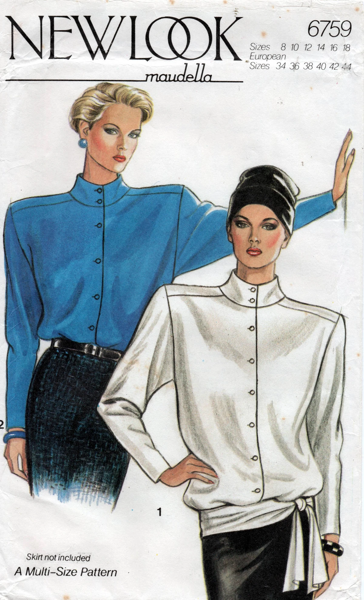 New Look 6759 | Vintage Sewing Patterns | Fandom