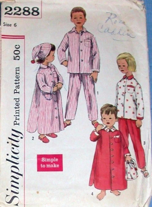 Simplicity 2288 A | Vintage Sewing Patterns | Fandom
