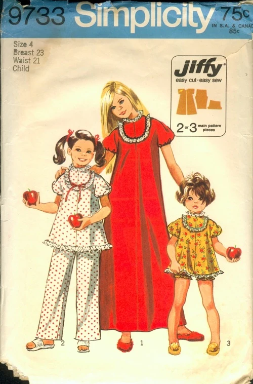 Simplicity 9733 | Vintage Sewing Patterns | Fandom
