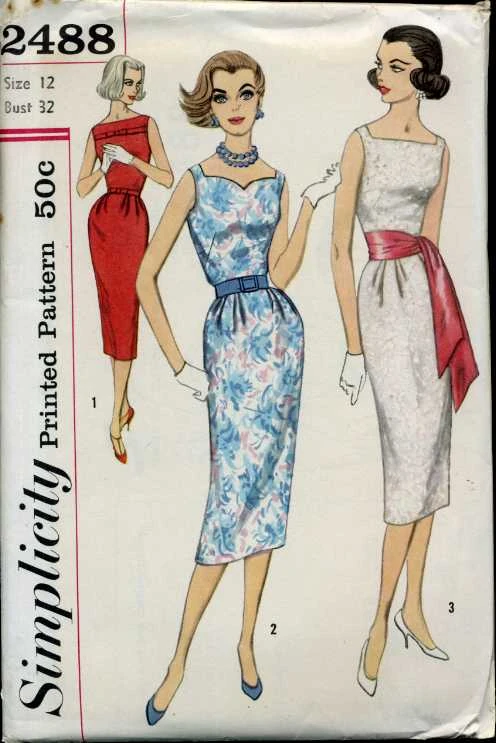 Simplicity 2488 | Vintage Sewing Patterns | Fandom