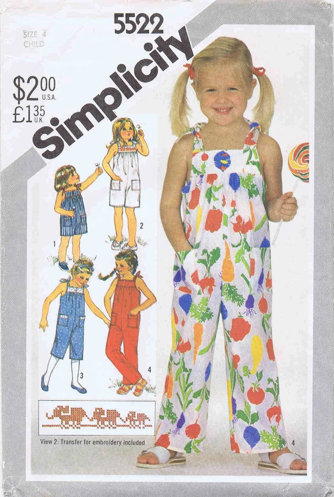 Simplicity 5522 | Vintage Sewing Patterns | Fandom