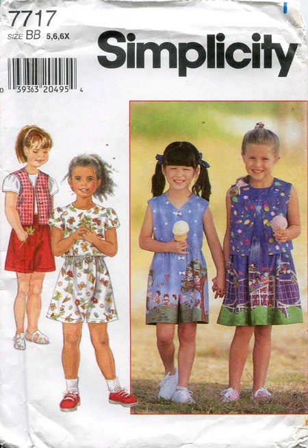 Simplicity 7717 B | Vintage Sewing Patterns | Fandom