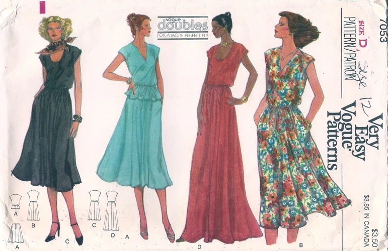 Vogue 7053 A | Vintage Sewing Patterns | Fandom