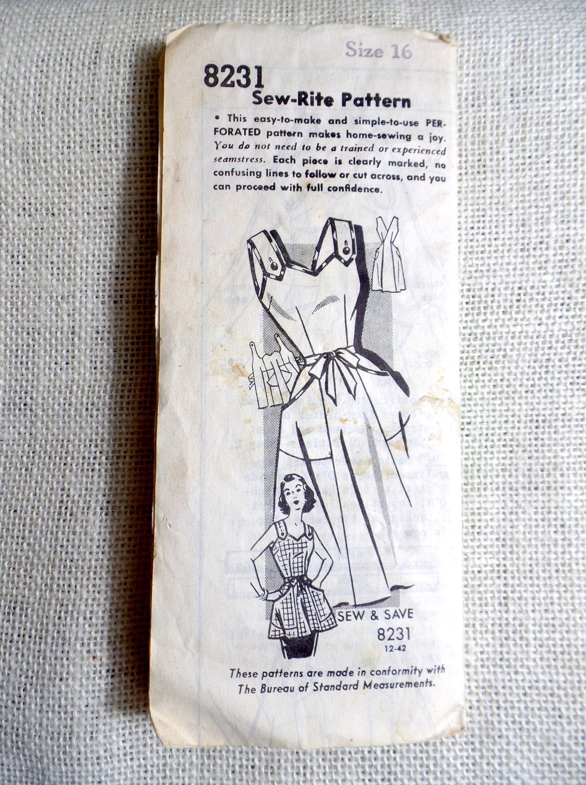 Sew-Rite 8231 | Vintage Sewing Patterns | Fandom