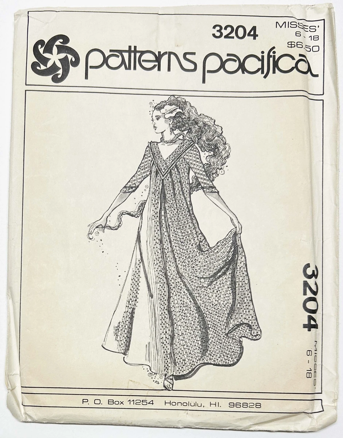 Patterns Pacifica 3204 | Vintage Sewing Patterns | Fandom