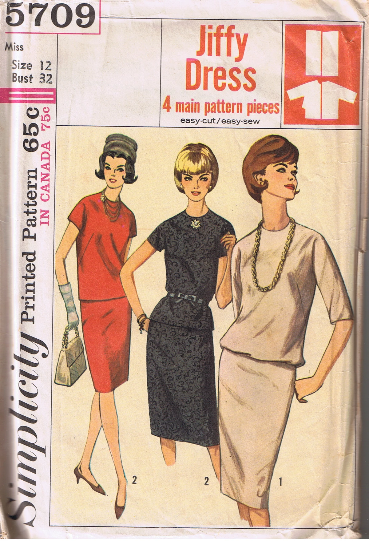 Simplicity 5709 A | Vintage Sewing Patterns | Fandom