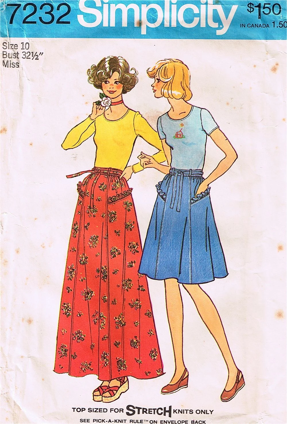 Simplicity 7232 | Vintage Sewing Patterns | Fandom