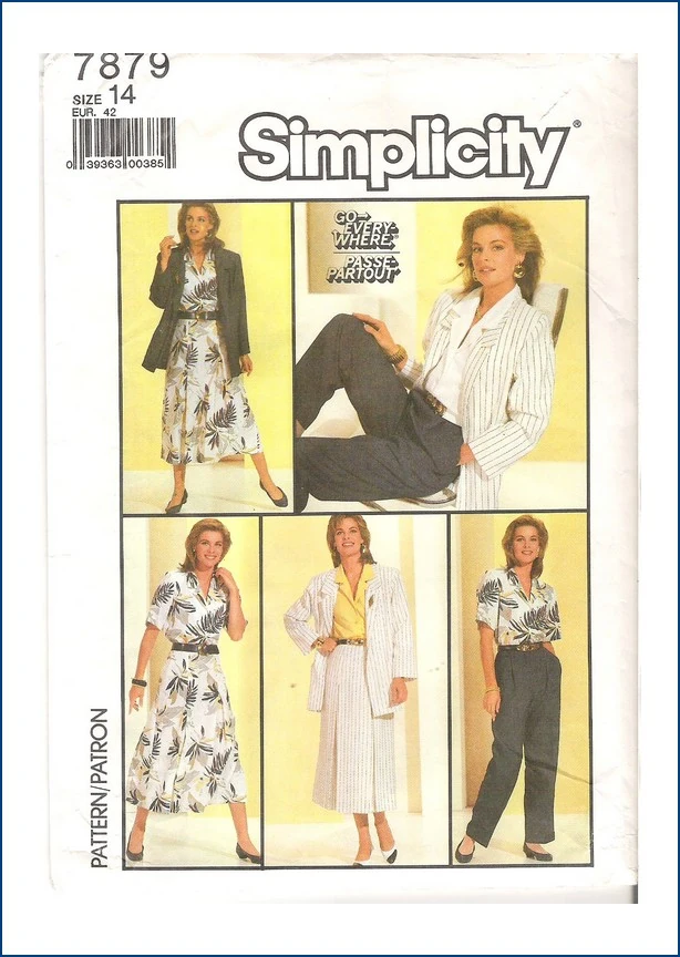 Simplicity 7879 B | Vintage Sewing Patterns | Fandom