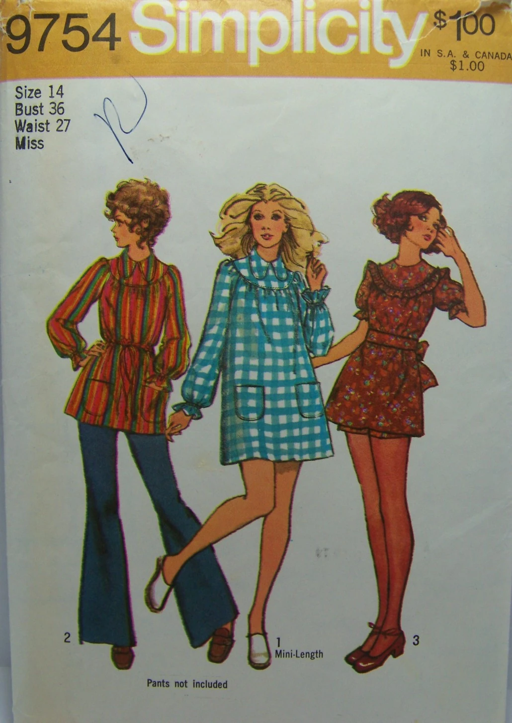 Simplicity 9754 A | Vintage Sewing Patterns | Fandom