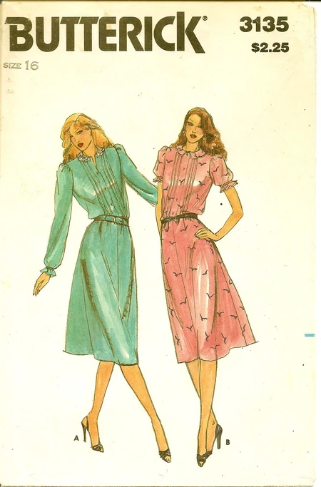 Butterick 3135 | Vintage Sewing Patterns | Fandom