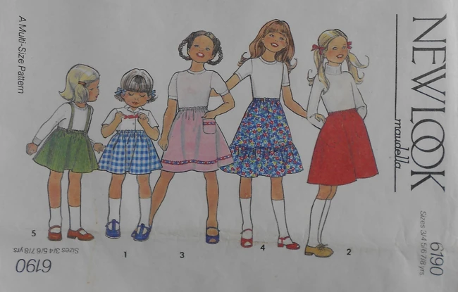 New Look 6190 A | Vintage Sewing Patterns | Fandom
