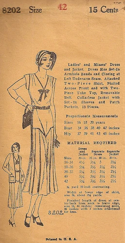 Ladies Home Journal 8202 | Vintage Sewing Patterns | Fandom
