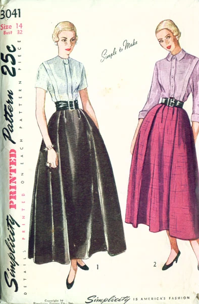 Simplicity 3041 | Vintage Sewing Patterns | Fandom