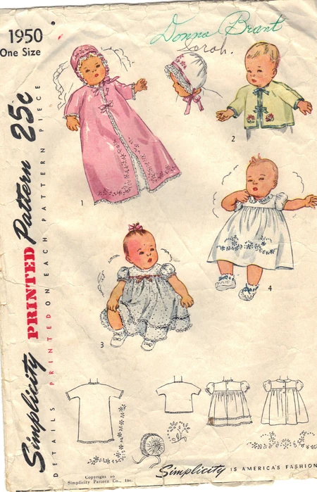 Simplicity 1950 | Vintage Sewing Patterns | Fandom