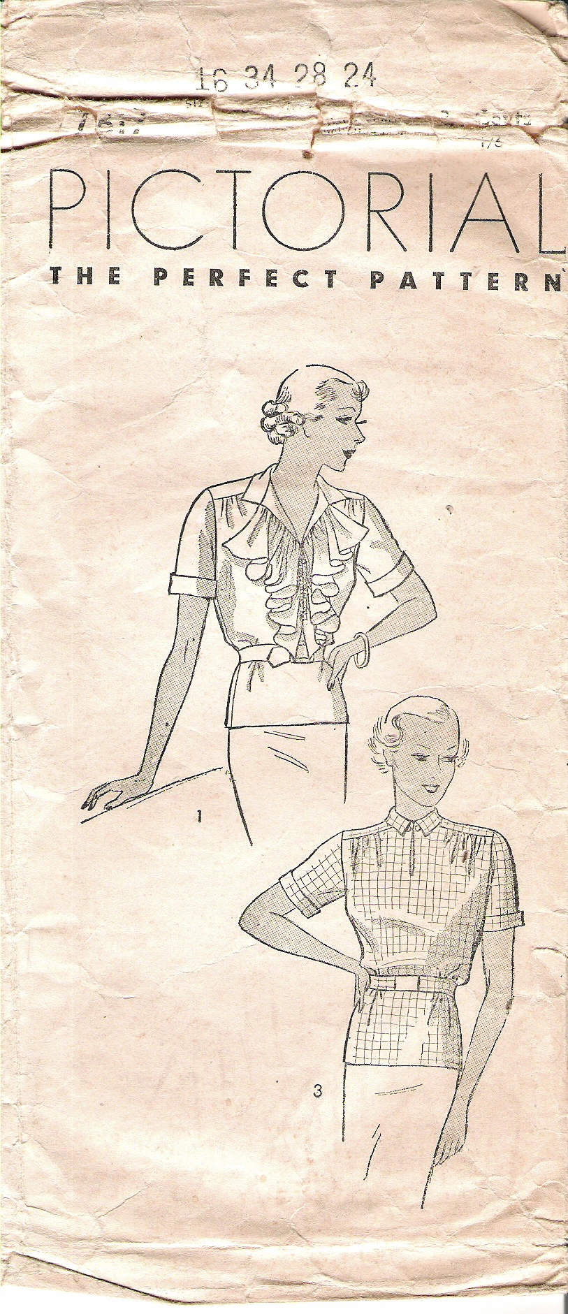 Pictorial Review 7817 | Vintage Sewing Patterns | Fandom