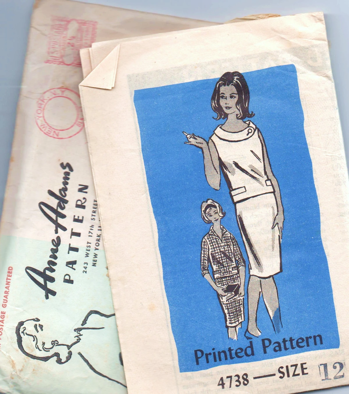 Anne Adams 4738 B | Vintage Sewing Patterns | Fandom