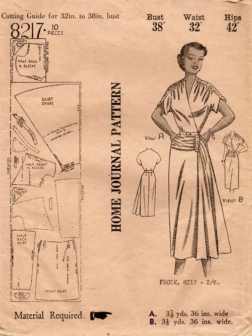 Australian Home Journal 8217 | Vintage Sewing Patterns | Fandom