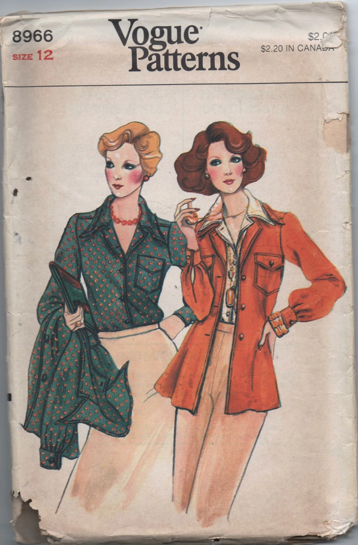 Vogue 8966 A | Vintage Sewing Patterns | Fandom