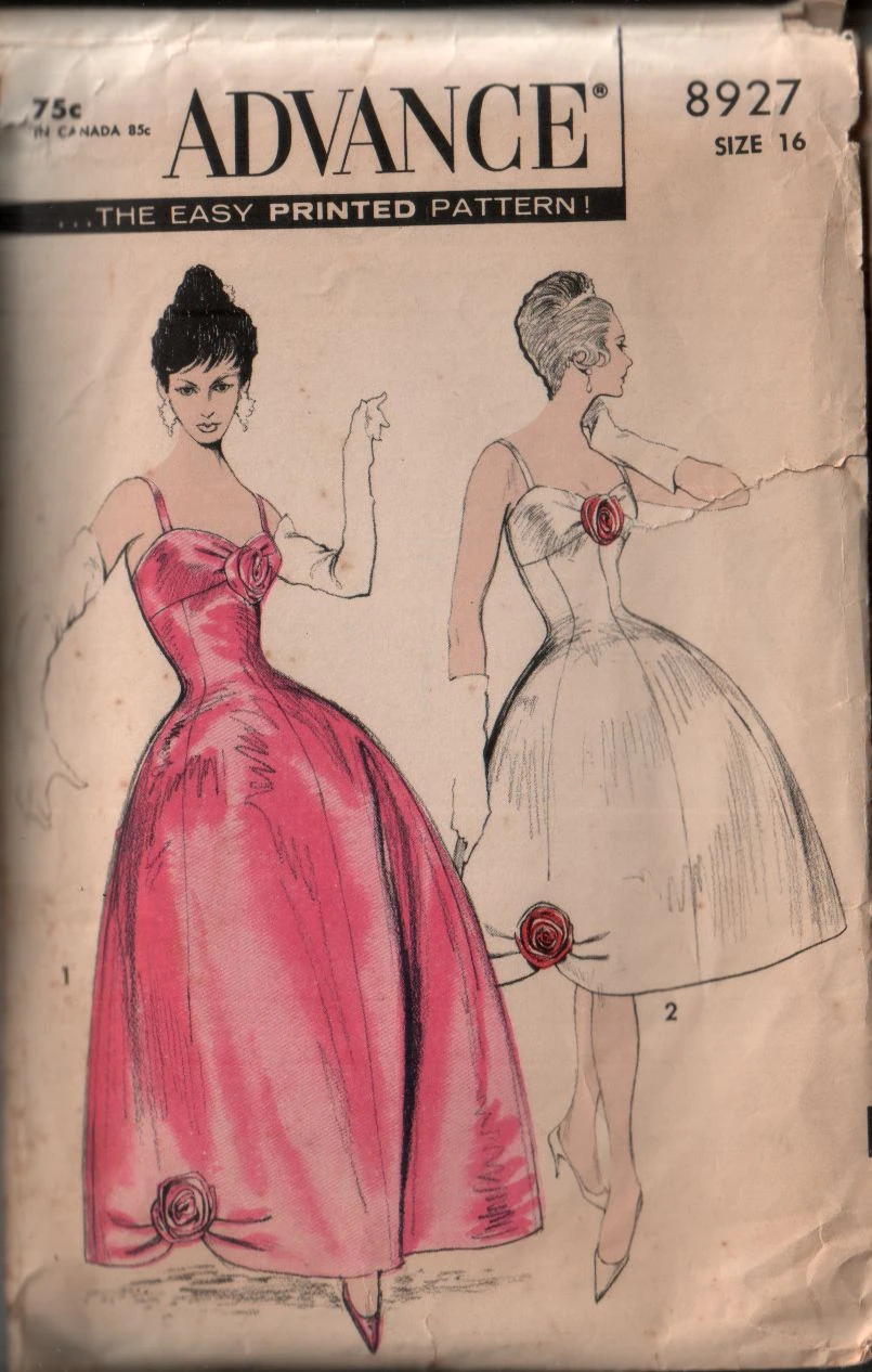Advance 8927 | Vintage Sewing Patterns | Fandom