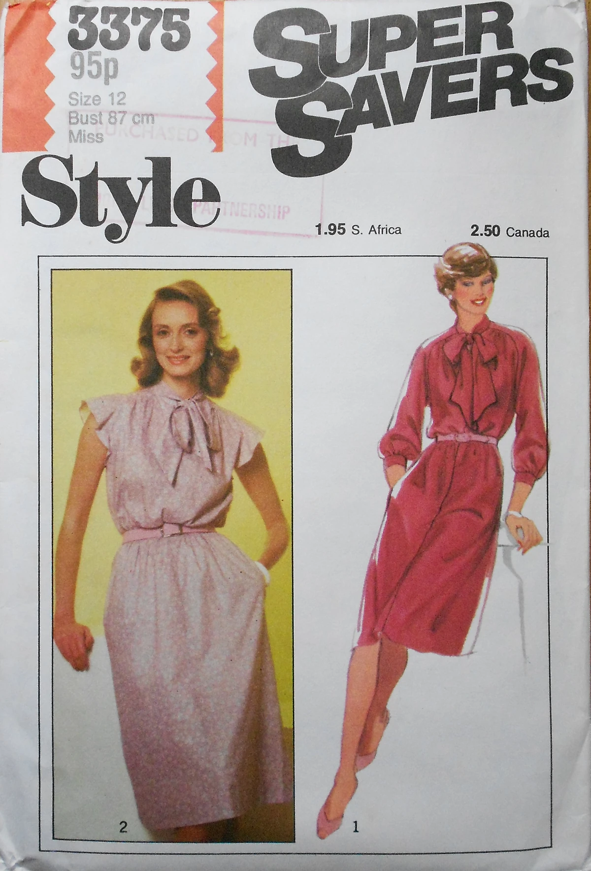 Style 3375 | Vintage Sewing Patterns | Fandom