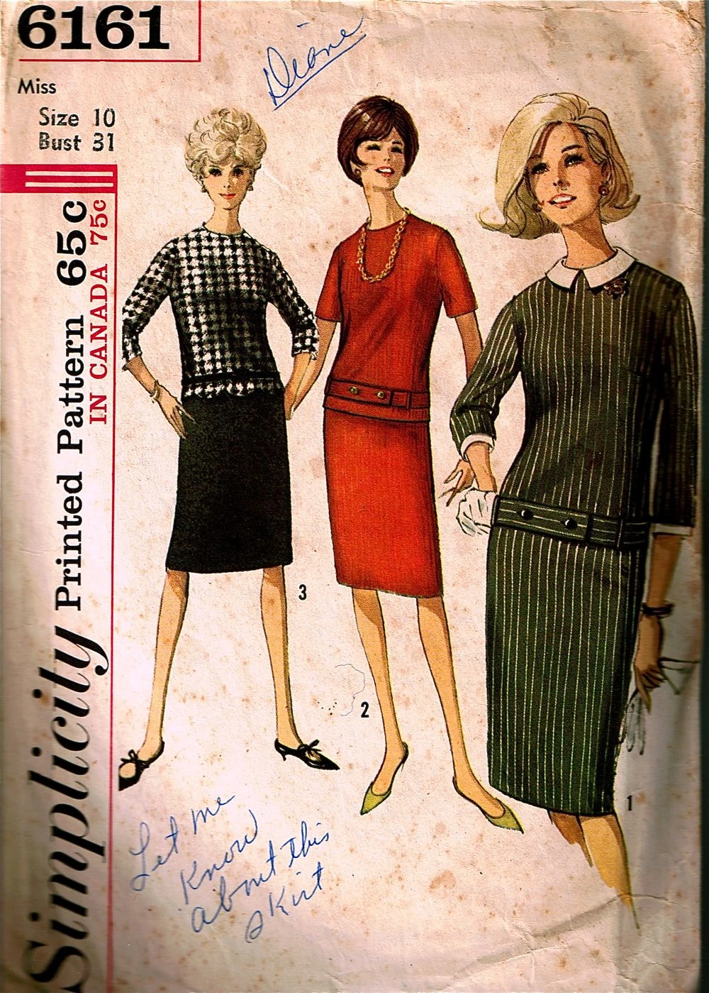 Simplicity 6161 A | Vintage Sewing Patterns | Fandom