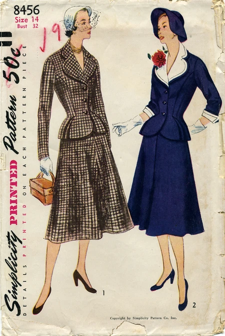 Simplicity 8456 | Vintage Sewing Patterns | Fandom