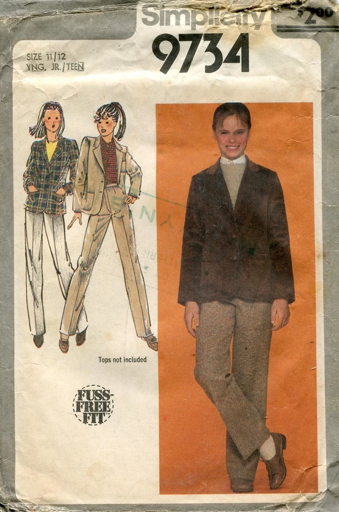 Simplicity 9734 B | Vintage Sewing Patterns | Fandom