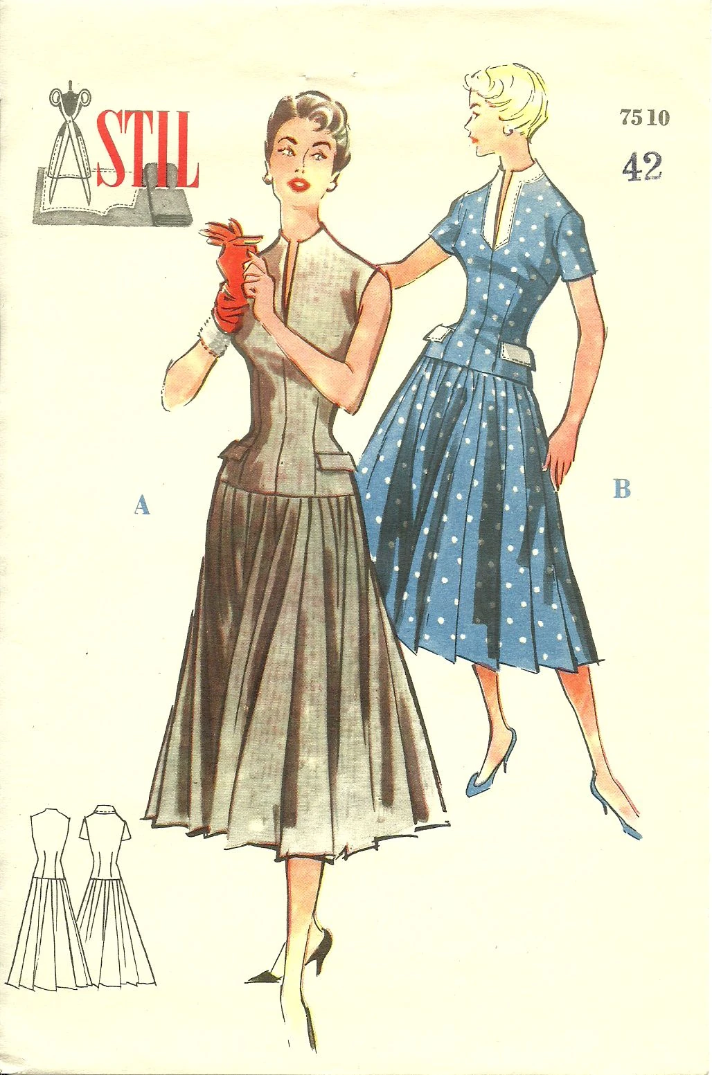 Stil 7510 | Vintage Sewing Patterns | Fandom