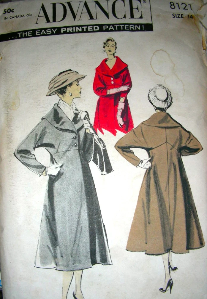 Advance 8121 | Vintage Sewing Patterns | Fandom