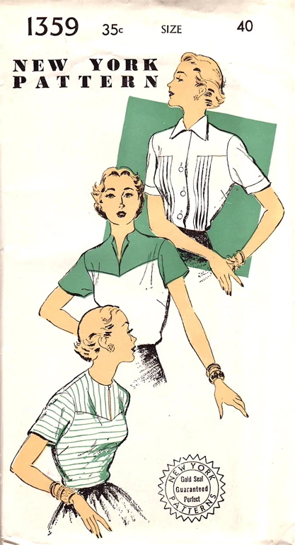 New York 1359 | Vintage Sewing Patterns | Fandom
