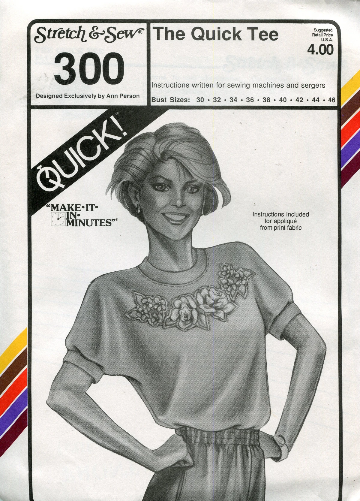 Stretch & Sew 300 A | Vintage Sewing Patterns | Fandom