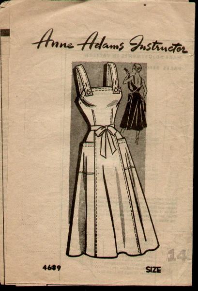 Anne Adams 4689 | Vintage Sewing Patterns | Fandom