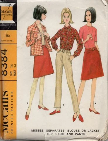 McCall's 8384 | Vintage Sewing Patterns | Fandom