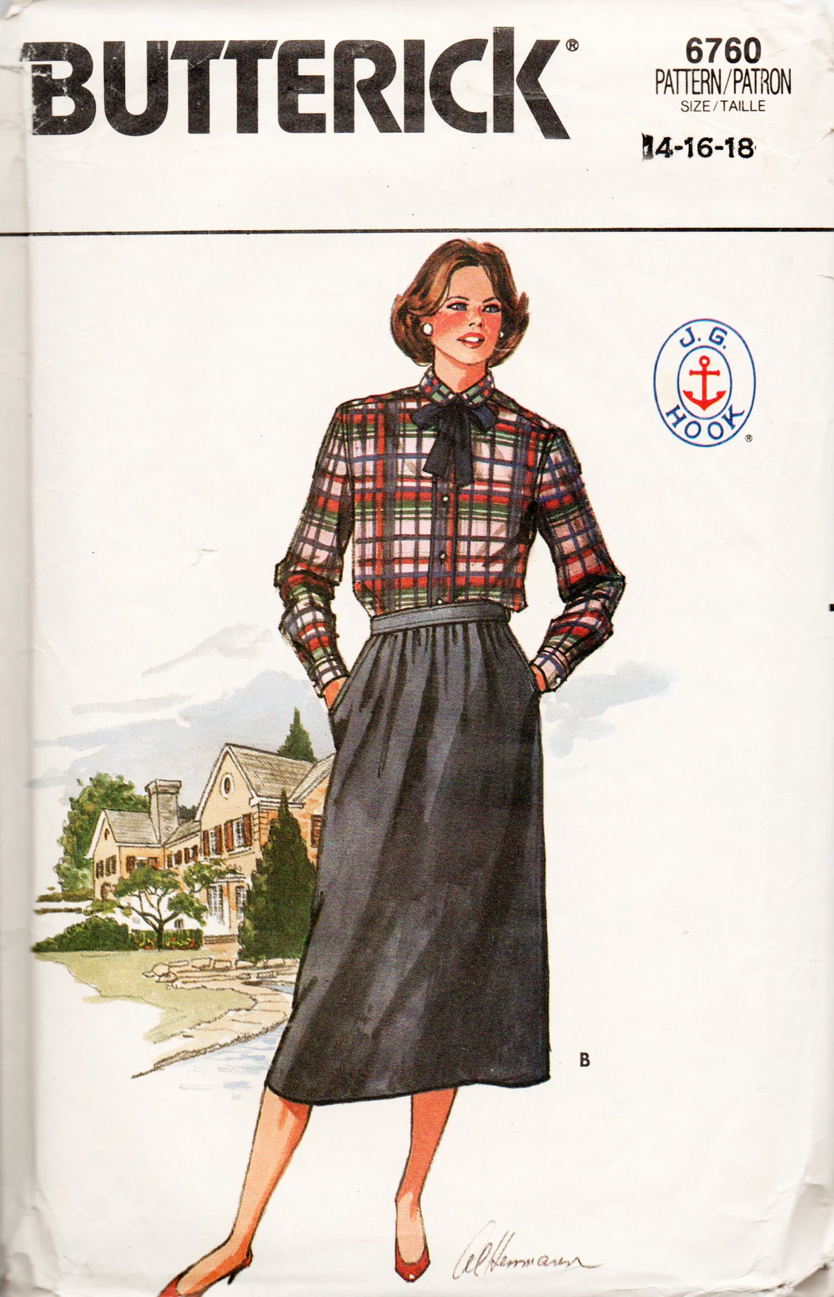 Butterick 6760 A | Vintage Sewing Patterns | Fandom