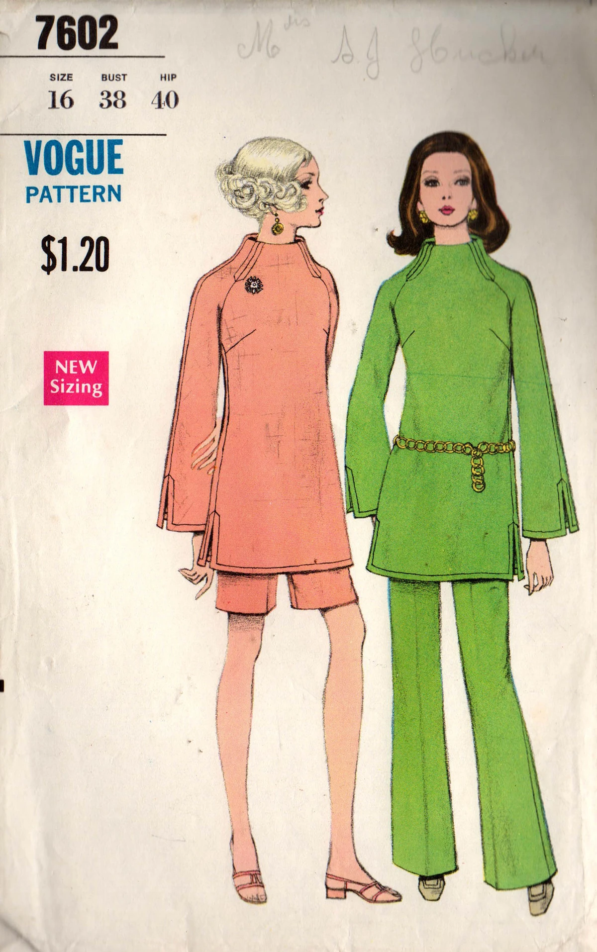 Vogue 7602 A | Vintage Sewing Patterns | Fandom