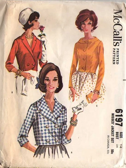 McCall's 6197 | Vintage Sewing Patterns | Fandom
