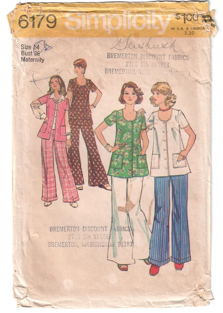 Simplicity 6179 B | Vintage Sewing Patterns | Fandom