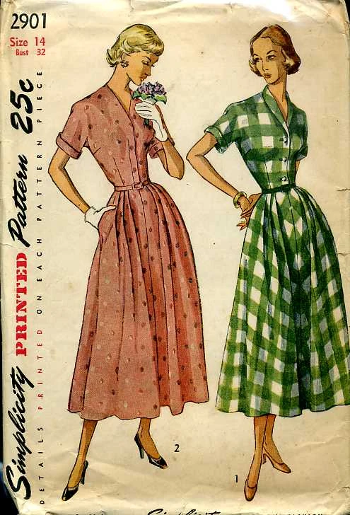 Simplicity 2901 A | Vintage Sewing Patterns | Fandom
