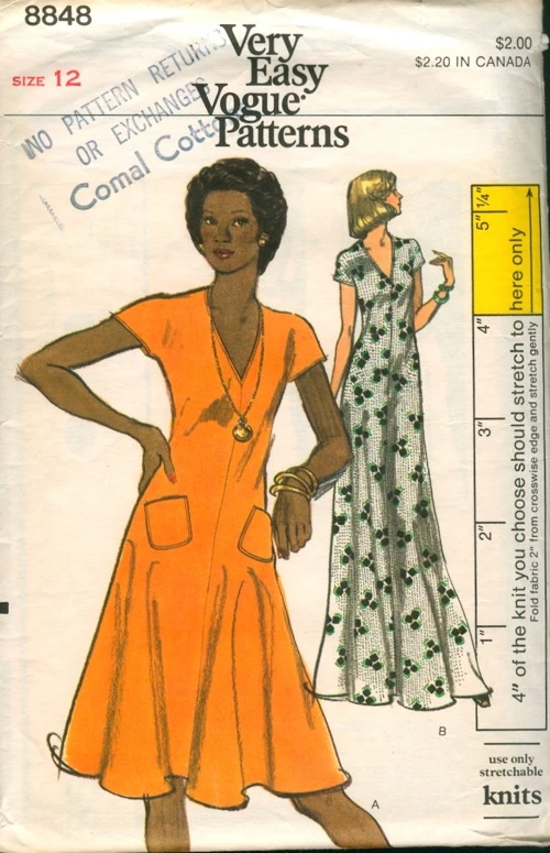 Vogue 8848 | Vintage Sewing Patterns | Fandom