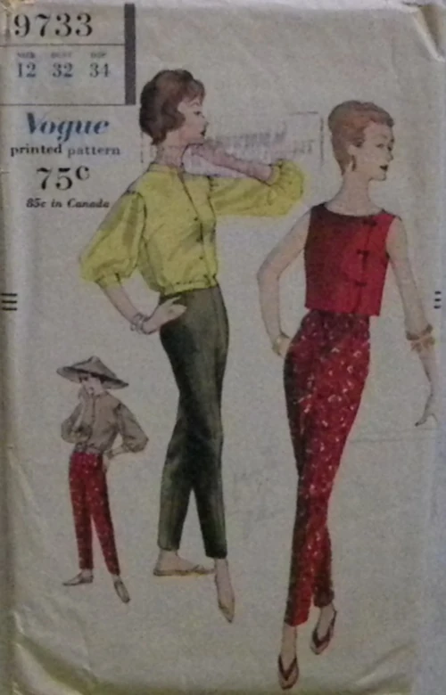 Vogue 9733 | Vintage Sewing Patterns | Fandom