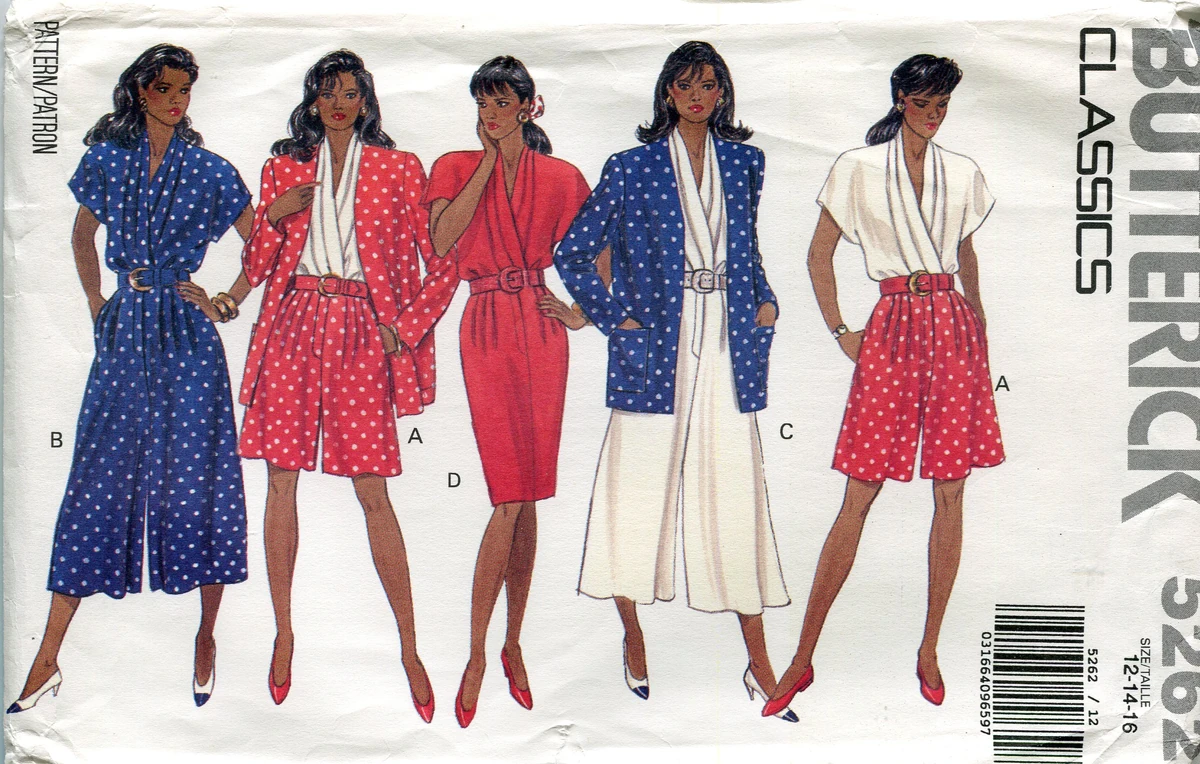 Butterick 5262 A | Vintage Sewing Patterns | Fandom