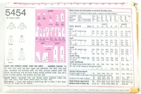 Simplicity 5454 | Vintage Sewing Patterns | Fandom