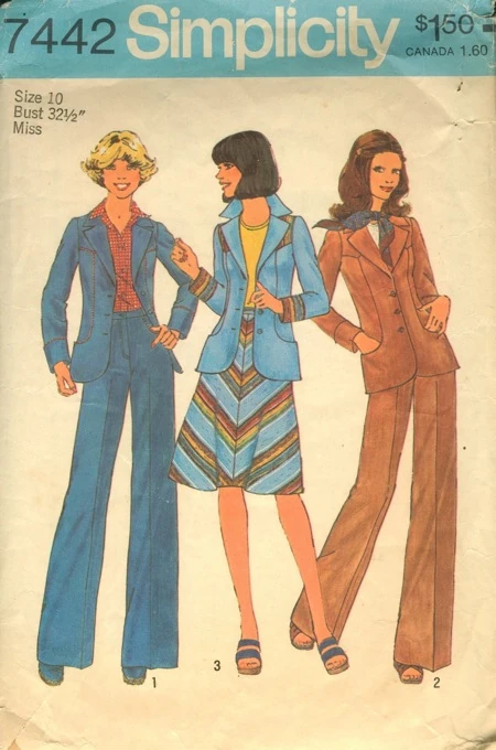 Simplicity 7442 | Vintage Sewing Patterns | Fandom