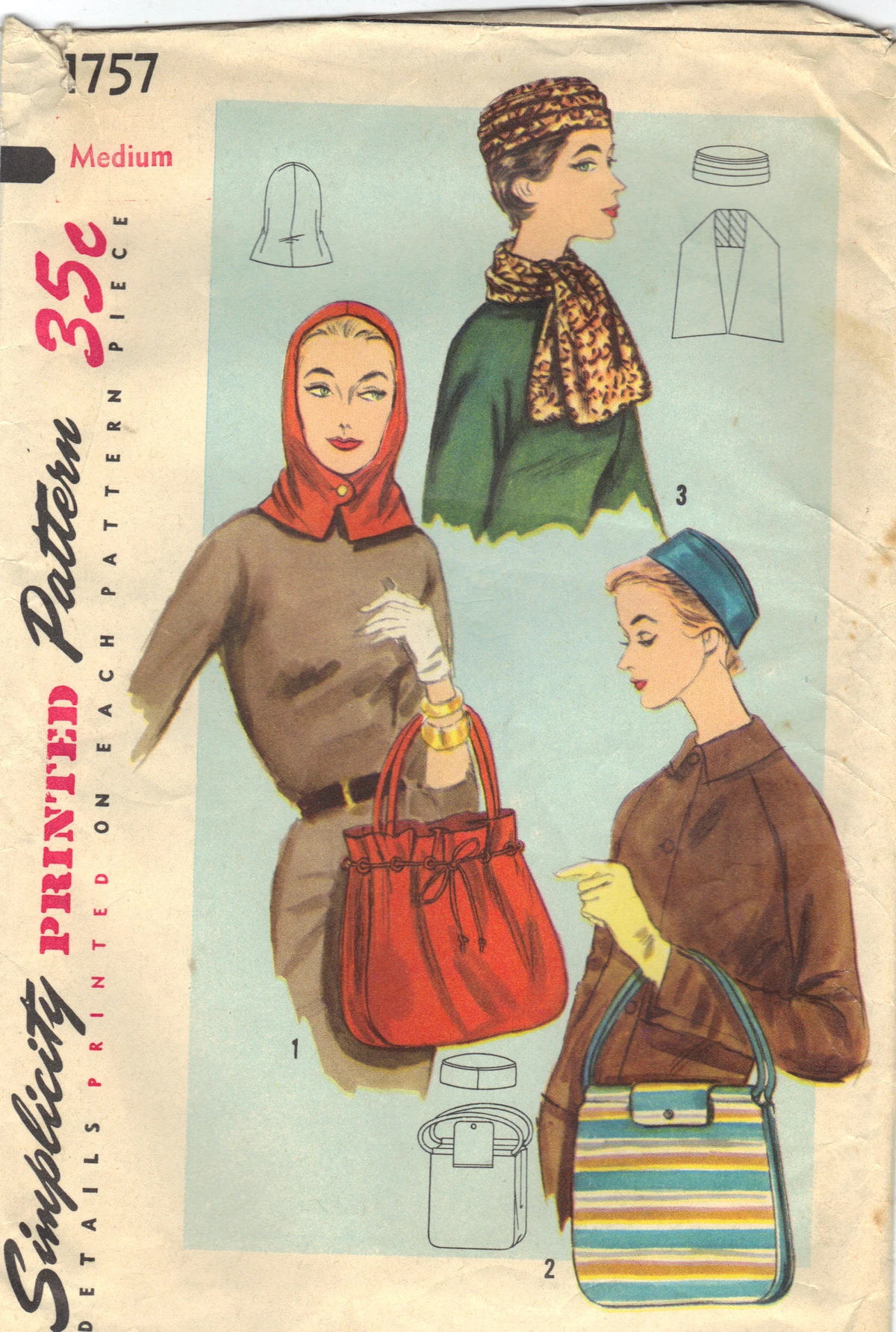 Simplicity 1757 | Vintage Sewing Patterns | Fandom