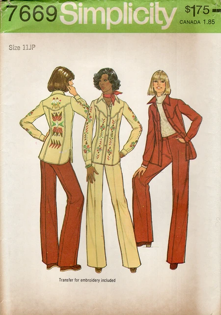 Simplicity 7669 C | Vintage Sewing Patterns | Fandom