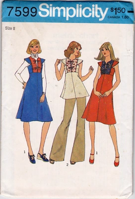 Simplicity 7599 A | Vintage Sewing Patterns | Fandom