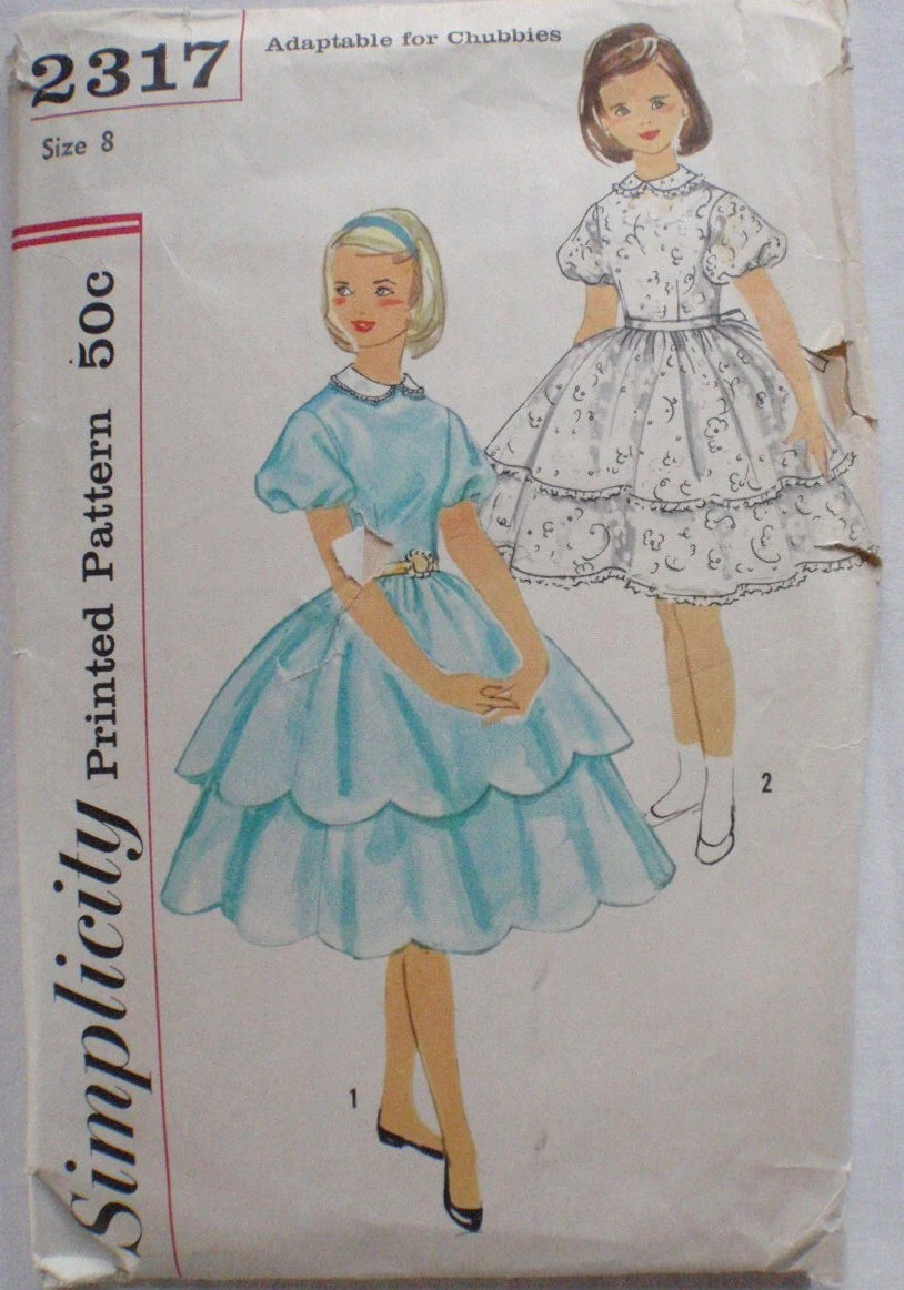 Simplicity 2317 B | Vintage Sewing Patterns | Fandom